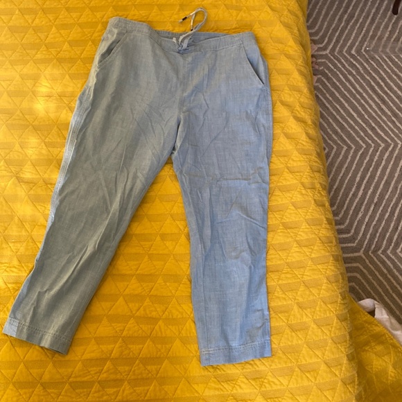 J. Crew | Pants & Jumpsuits | Jcrew Linen Pants | Poshmark